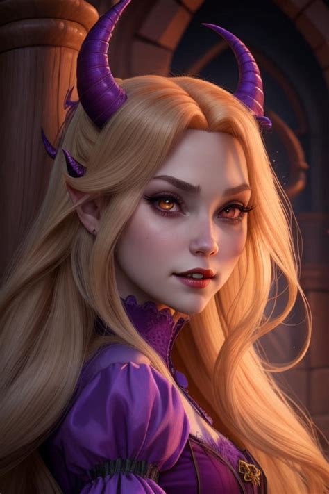 Rapunzel As Demon By Pokeben10 On Deviantart