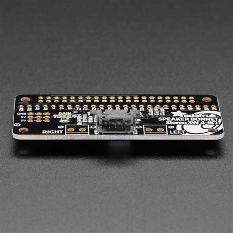 adafruit i2s 3w stereo speaker bonnet for raspberry pi mini kit