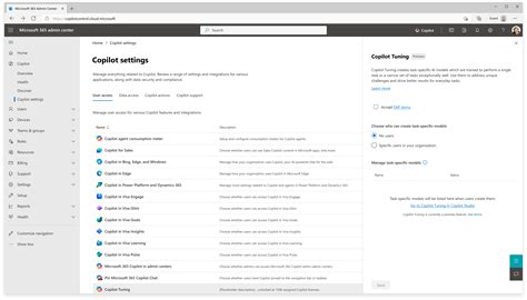Microsoft 365 Copilot Tuning Admin Guide Preview Microsoft Learn