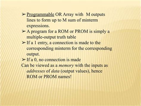 Topic 11 Read Only Memory Rompptx