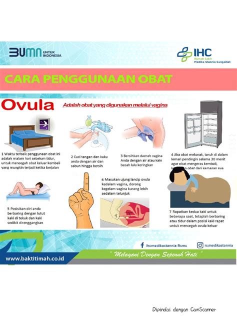 Brosur Cara Penggunaan Obat Ovula Pdf