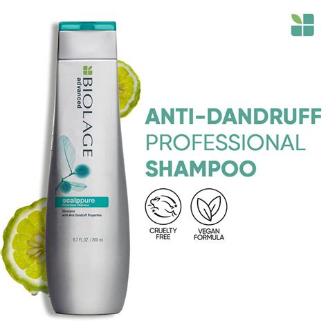 Buy Matrix Biolage Scalppure Professional Anti Dandruff Shampoo Removes Visible Flakes After