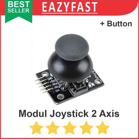 Jual Dual Axis Xy Joystick Module Arduino Dual Axis Analog Stick Stik