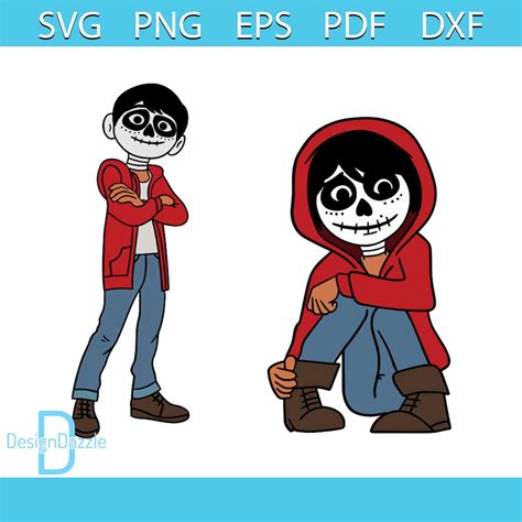 Coco Svg Disney Svg Miguel Svg Dia De Los Muertos Svg Da Inspire