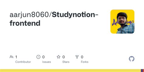 GitHub Aarjun8060 Studynotion Frontend