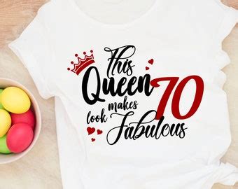 70th Birthday T Shirt Etsy