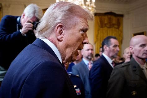 Trumps Neck Rash Raises New Questions Over His Health Despite White