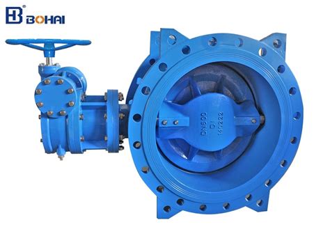 Double Eccentric Double Flange Butterfly Valve Water Using Valve And