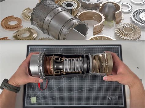 1 20 Ws 15 Turbofan Engine Model Building Experience By Make It Scale Stirlingkit Stirlingkit