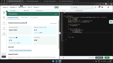 gfg160 geekstreak2025 geeksforgeeks dsa codingchallenge… mayank