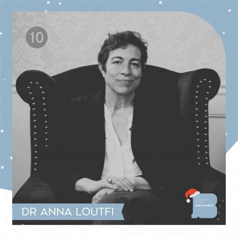 For December 10th We Have Dr Anna Loutfi Particularly Involved In
