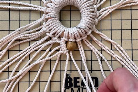 DIY Macrame Snowflake Christmas Ornament Tutorial Marching North