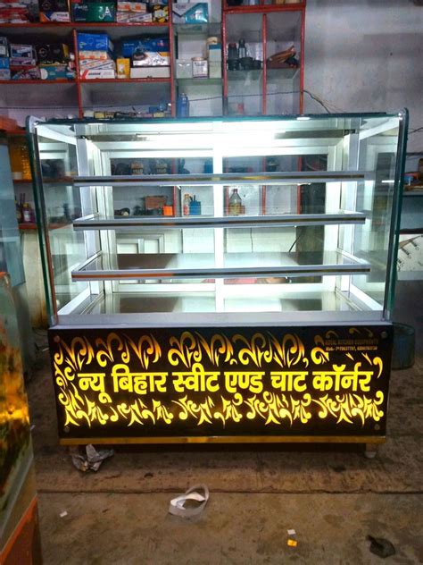 Stainless Steel Feet Bakery Display Counter Mm At Rs