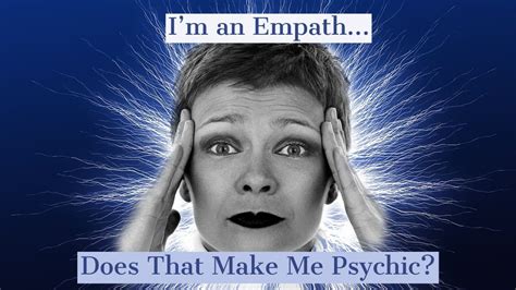 The Grounded Empath Im An Empathdoes That Make Me Psychic Youtube