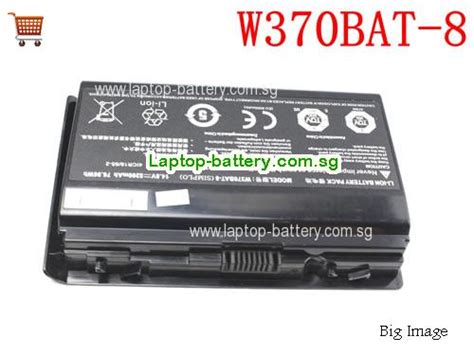 Battery W370bat 8 Singapore Clevo W370bat 8 Laptop Battery In Stock