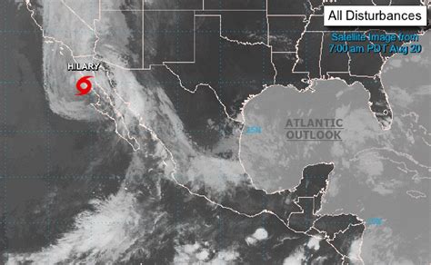 Hilary Se Degrada A Tormenta Tropical Sigue Alerta En California