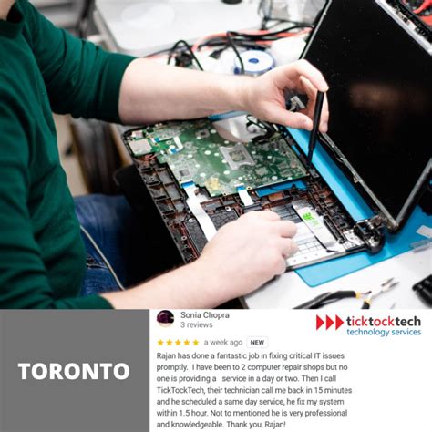 Ticktocktech On Linkedin Ticktocktech Computer Repair Toronto