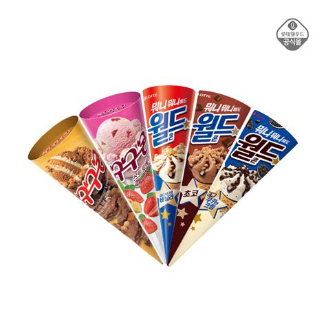 푸드페어 아이스크림콘 1212 총 24개 골라담기 티몬