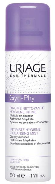 Спрей-дымка для интимной гигиены очищающий Gyn-Phy Uriage/Урьяж спрей ...