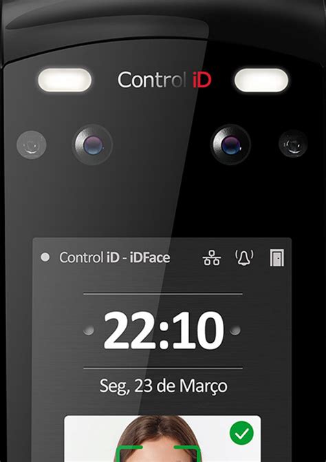 Control ID Facial Recognition Access Controller IDFace From Stebilex