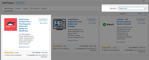 Make A WordPress Contact Form With Ninja Forms Ninja Forms