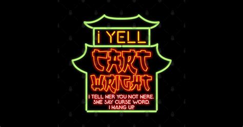 Cartwright Chinese Restaurant Neon Sign Seinfeld Seinfeld Pin Teepublic