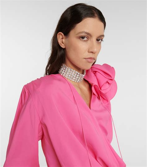 Magda Butrym Crystal Embellished Choker Magda Butrym