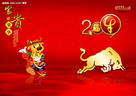 牛年画报 优秀牛年海报 牛年黑板报 大山谷图库