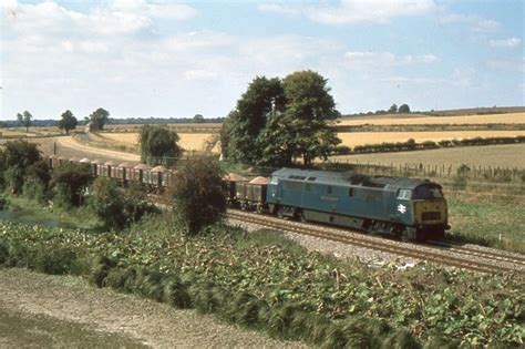 35mm Railway Slide Colour Rail De 68 Class 52 D1070 Western