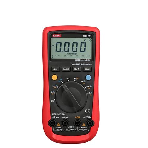 เครื่องวัดแรงดันไฟฟ้า มัลติมิเตอร์ Digital Multimeter Unit T Ut61e Santatech นำเข้าและจำหน่าย