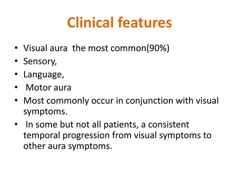 The Migraine Aura Ppt