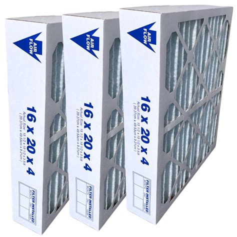 16x20x4 Merv 11 Furnace Filter Compatible For Toptech Tt Fm 1620 Ttfm Atomic Filters