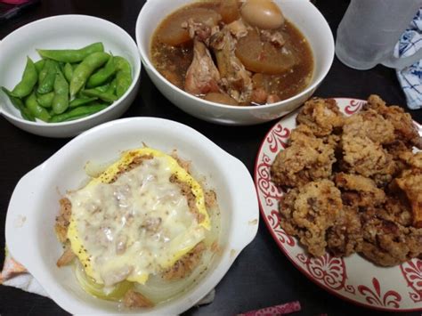 晩御飯 シングルマザー毎日の料理で晩酌ーー