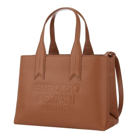 Emporio Armani엠포리오 아르마니 여성 디보싱 로고 토트백 Sivillage 에스아이빌리지