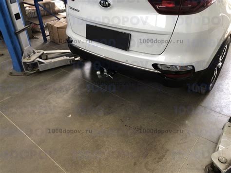 Фаркоп Leader Plus K124 Ba Kia Sportage 2018 нв кроме авто с