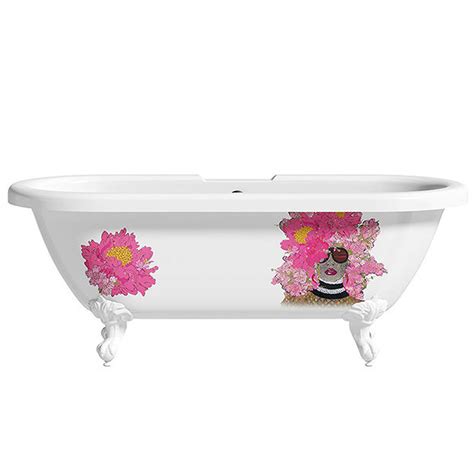 Louise Dear Kiss Kiss Bam Bam 1700 X 740mm Roll Top Freestanding Bath