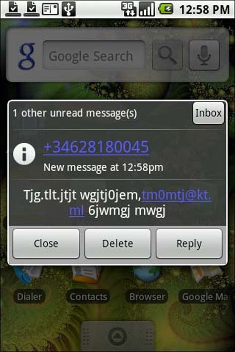 sms popup para android descargar