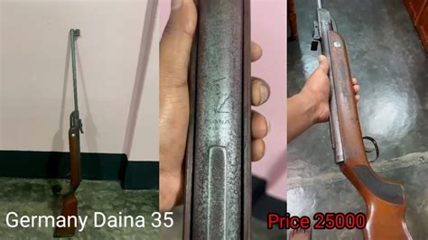 Daina 35 Germany Airgun পুরাতন এয়ারগান বিক্রি করা হবে। Target Man Isa Youtube