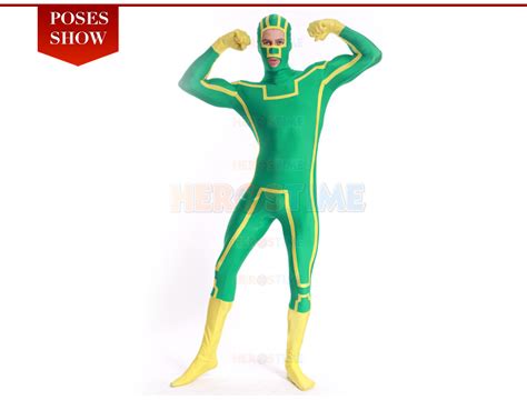 Kick Ass Spandex Superhero Costume