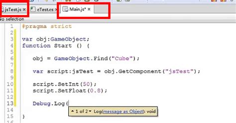 Unity3d Js和c 间相互调用 走看看