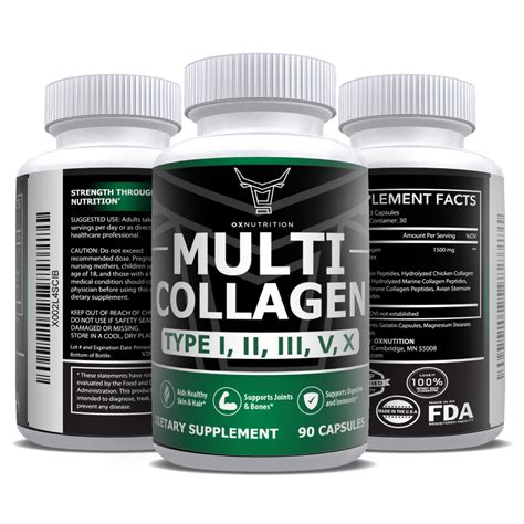 MULTI COLLAGEN CAPSULES - OXNUTRITION