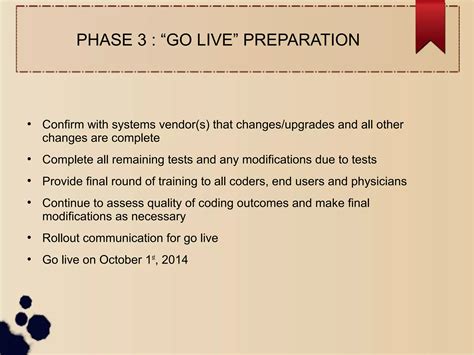 Icd 10 Implementation Information And Plan Ppt