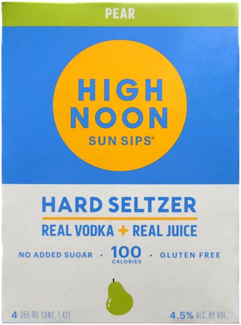 High Noon Pear Hard Seltzer