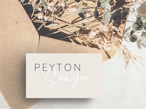 DIY Calling Card Business Card Template With QR Code Business Card Editable Template Boho Style