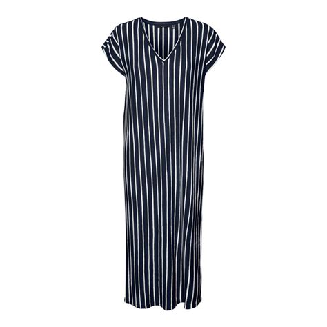 Vmlana Ss V Neck Calf Dress Trend House