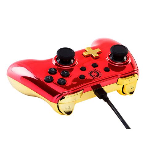 Mando Pro Controller Nintendo Switch AlÁmbrico Powera Metroid Racstore
