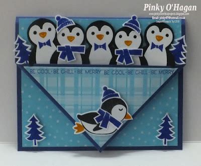 Pinkys World Stamping Projects Christmas Cheer Fun Fold Cards
