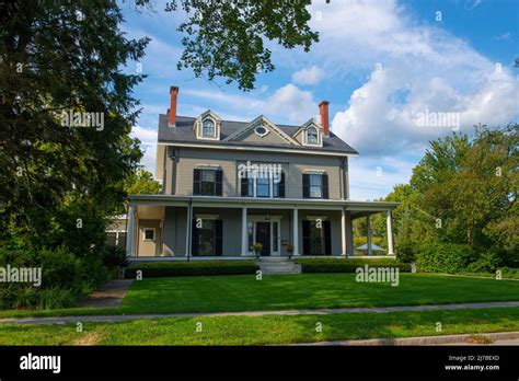 Historic Residential Building On Main Street In Historic Town Center Of