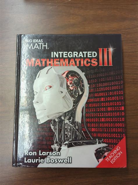 Big Ideas Math Integrated Mathematics III Teaching Edition By Larson