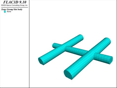 Grid Generation For Intersecting Tunnels Flac3d — Itasca Software 91